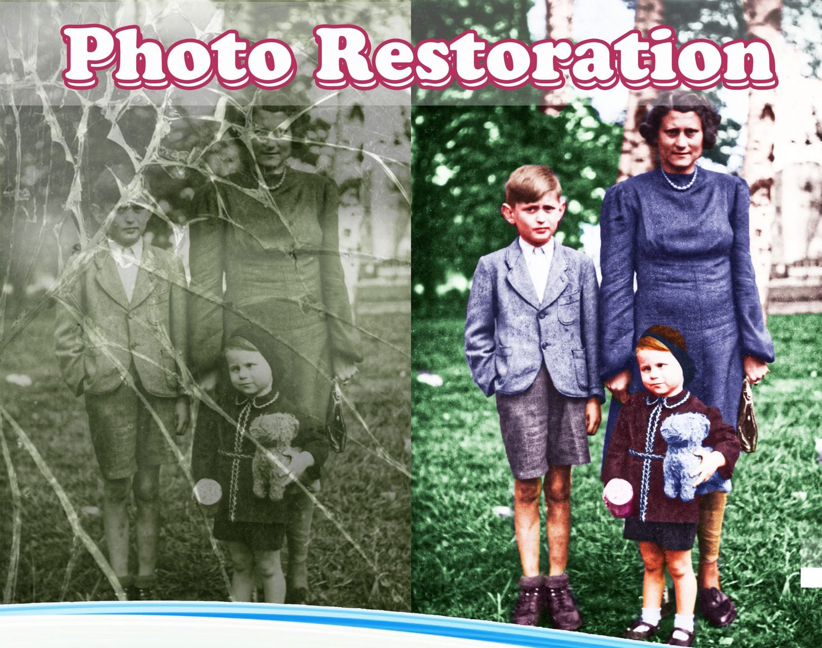 Damaged Photograph Restore
